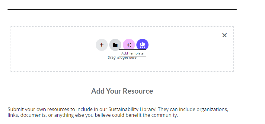 How To - Add a Resource - Peak Alliance for a Sustainable Future